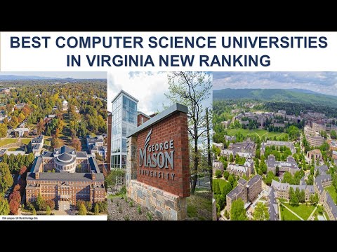 BEST COMPUTER SCIENCE UNIVERSITIES IN VIRGINIA NEW RANKING