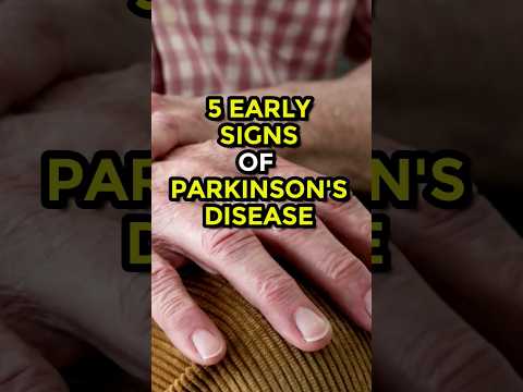 5 Early Signs of Parkinson's Disease #parkinson #ytshort