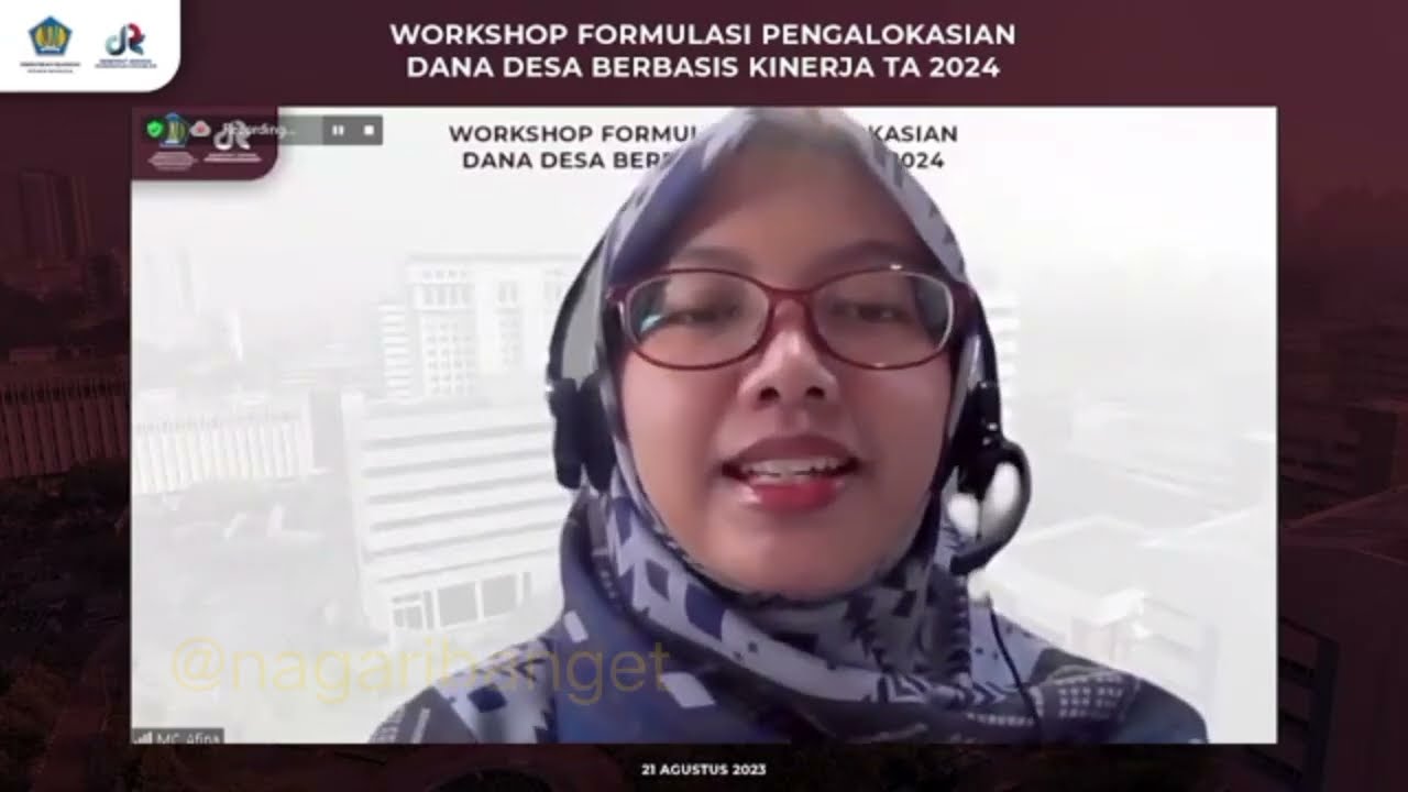 Workshop PERHITUNGAN DANA DESA TAHUN 2024
