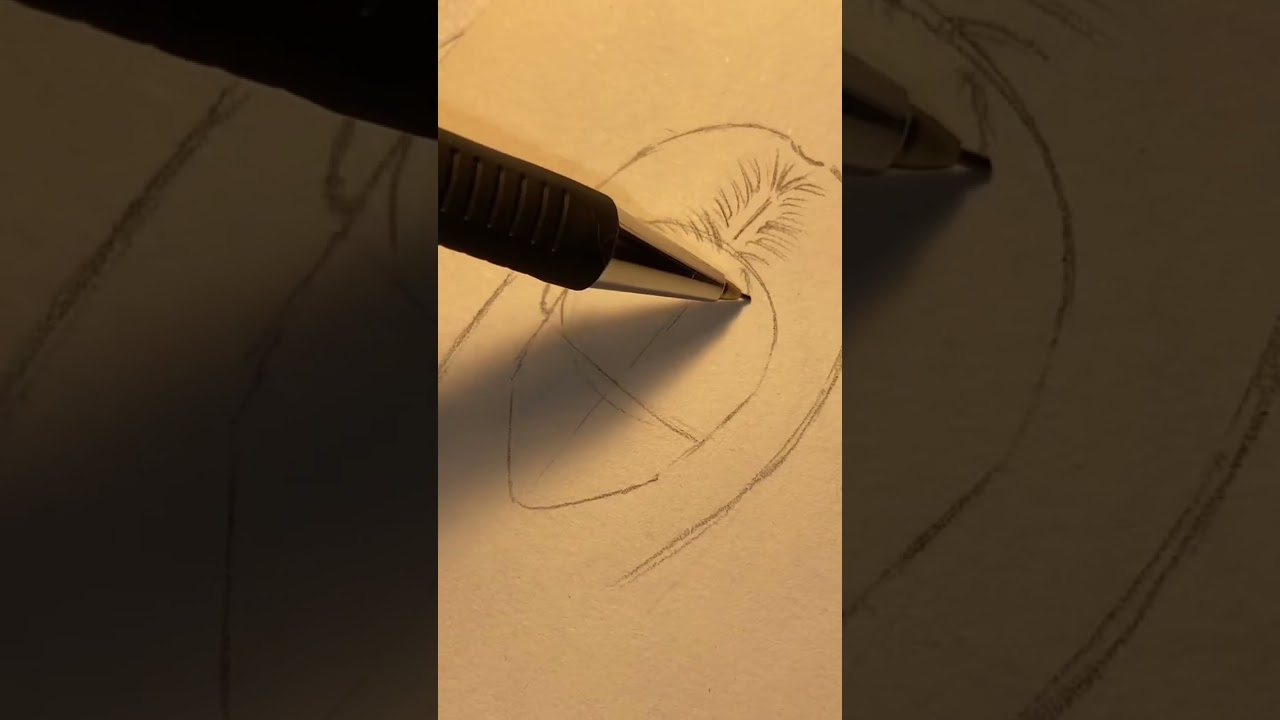 stop drawing ur hair like this!! #shorts