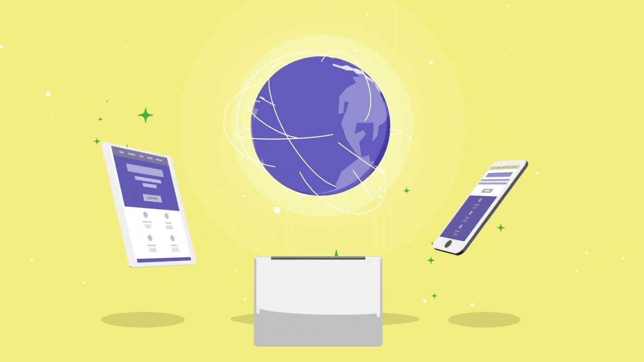 Global Network Logo Reveal 1080p / 4K / #logo #intro #logodesign