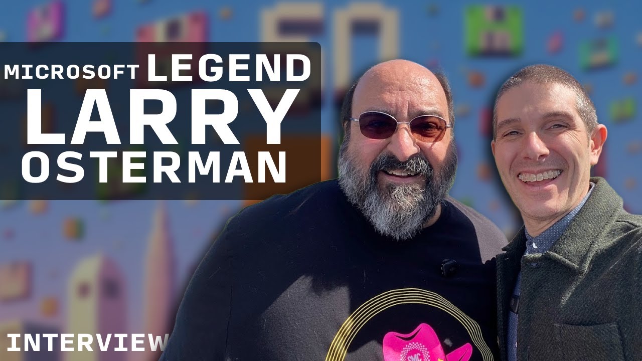 Interview with Larry Osterman on Microsoft's Transformation, AI, & Getting a Job at Microsoft
