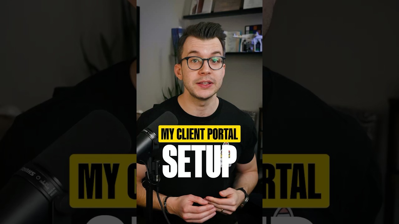 5 step client portal that saves hours of back and forth with clients