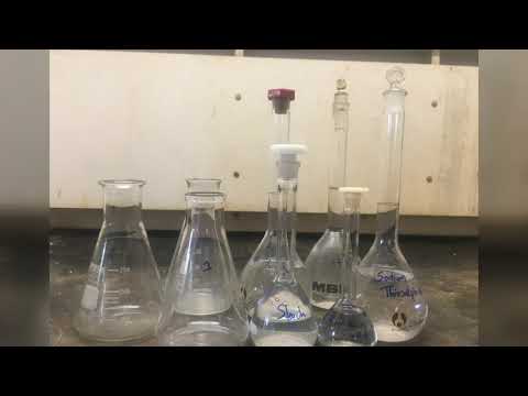 Lab Demo: Determination of Sodium Chlorate in Bleach 🧪🥽🥼
