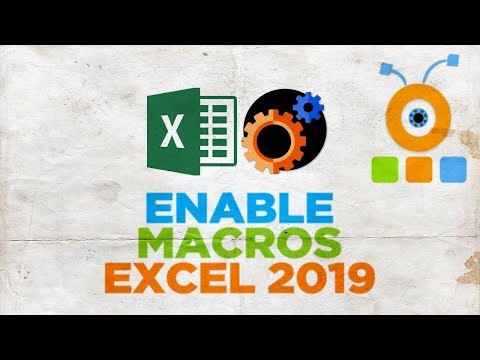 How to Enable Macros in Excel 2019 | How to Turn On Macros in Excel 2019