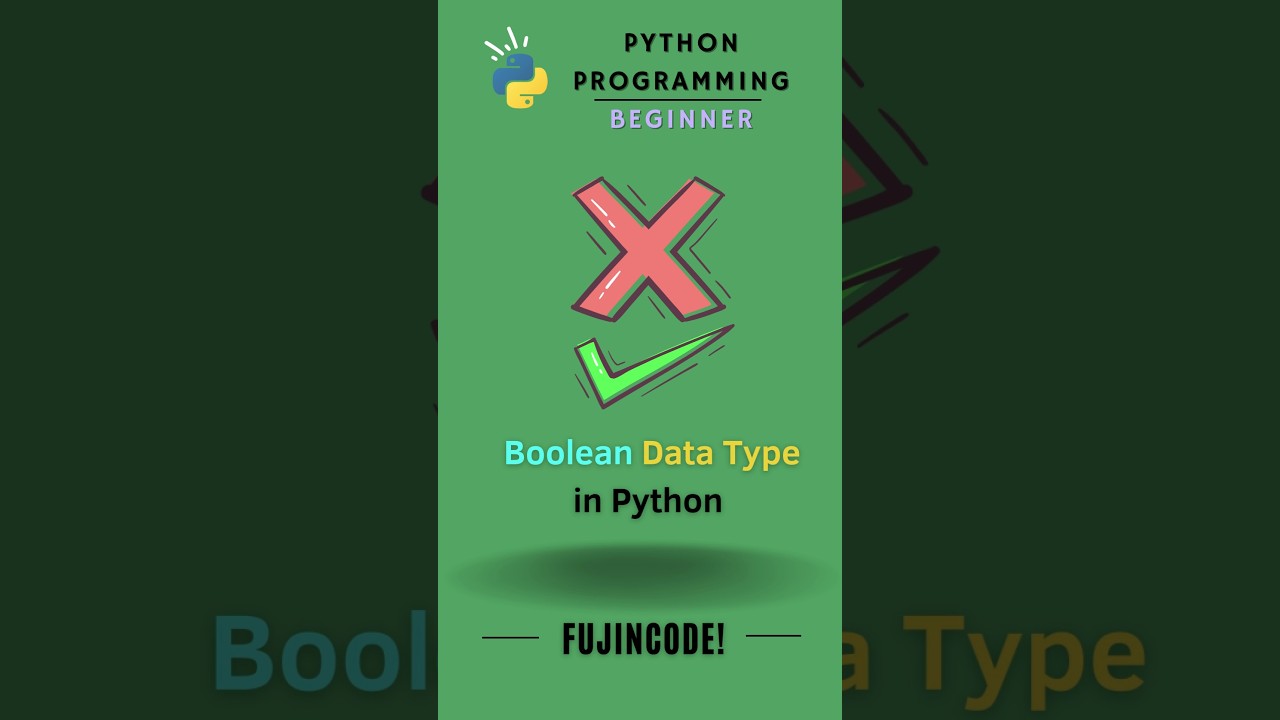 Boolean Data Type in Python #programming #coding #pythonprogramming