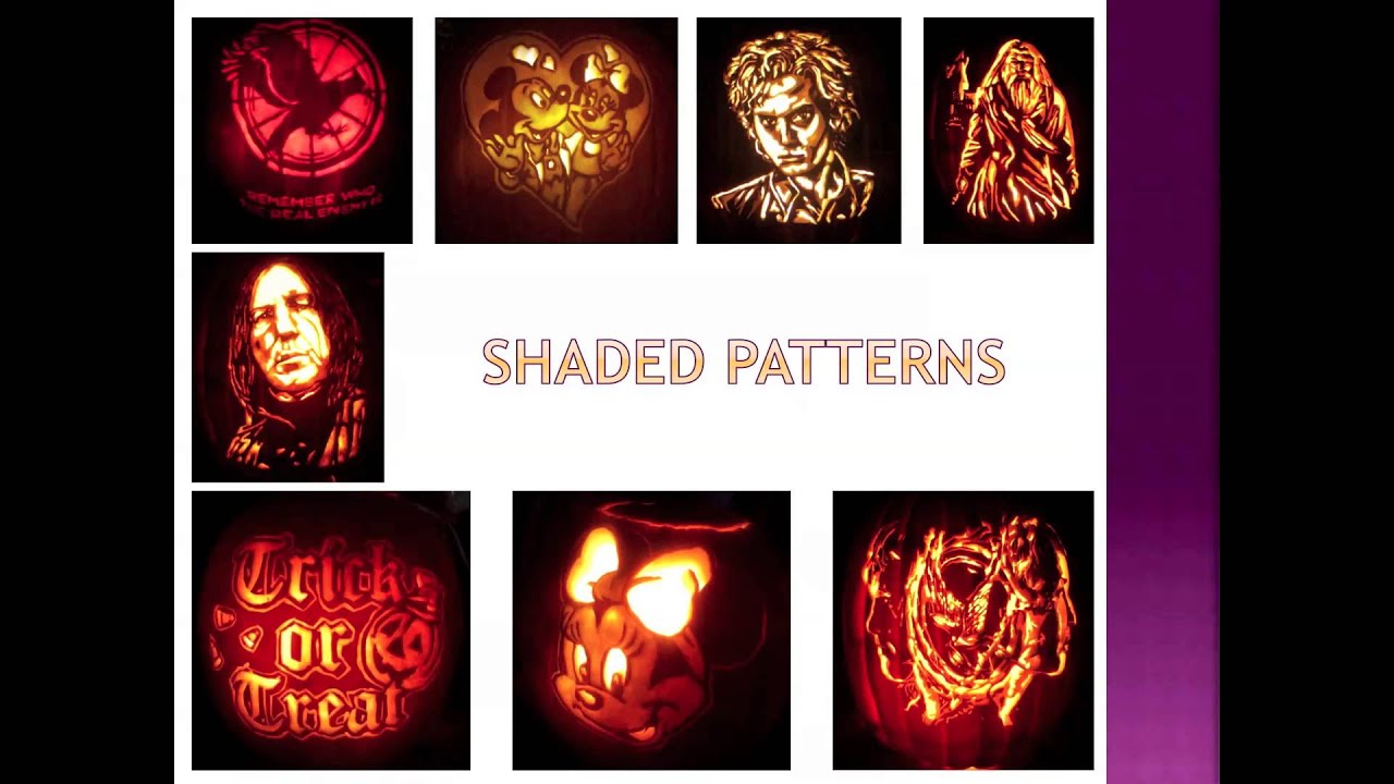 Carve Awesome Pumpkins: All About Patterns