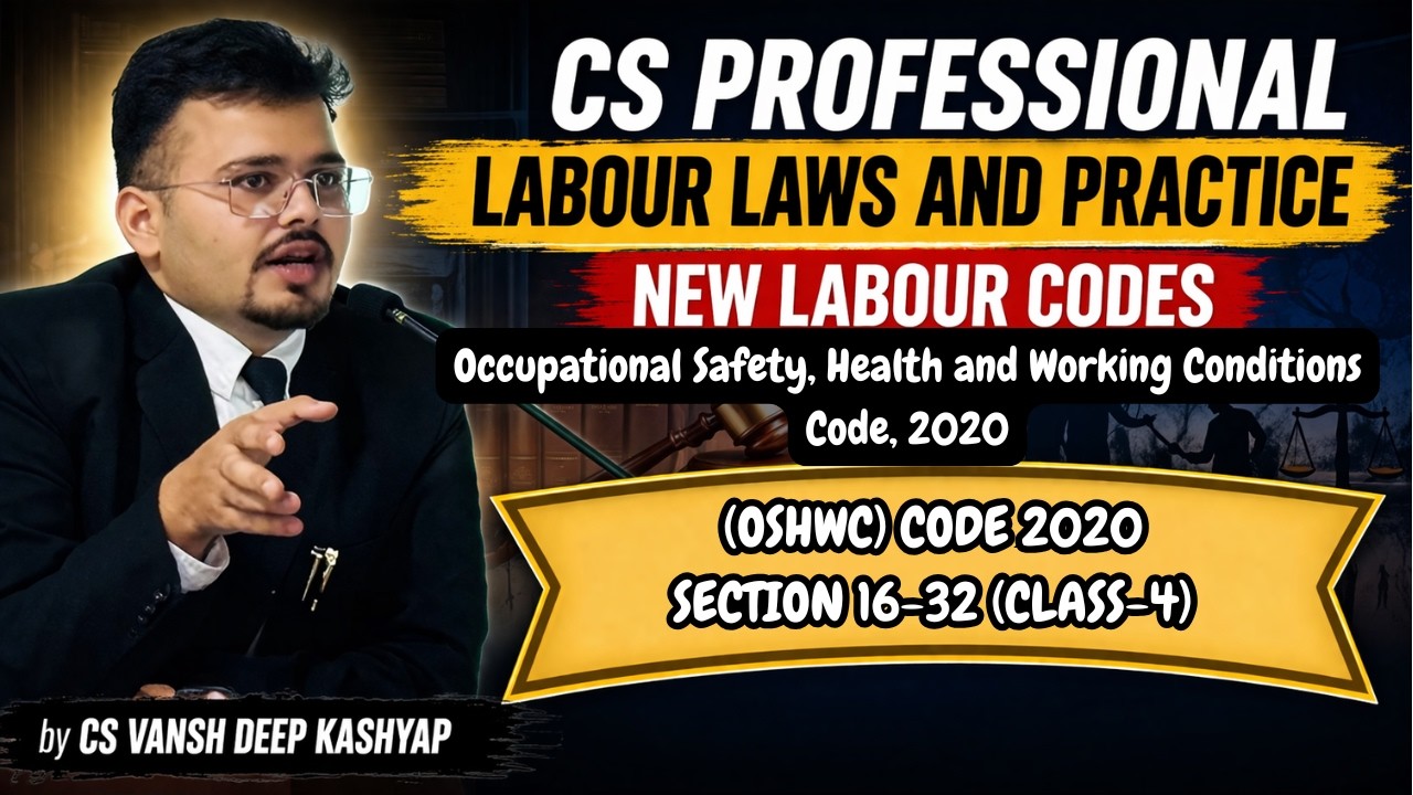 THE OCCUPATIONAL SAFETY, HEALTH AND WORKING CONDITIONS CODE, 2020 OSHWC Code #csprofessional CLASS-4