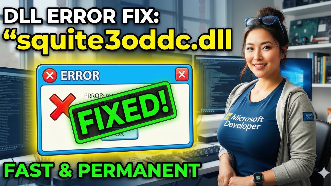 Fix sqlite3odbc.dll and Database Errors!
