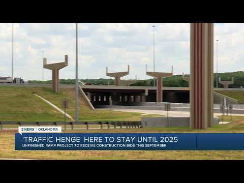 'Traffic Henge': ODOT expects construction to resume in 2025