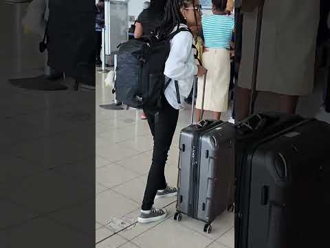 Checking In At The Ticket counter In Kingston, Jamaica (KIN) #shorts
