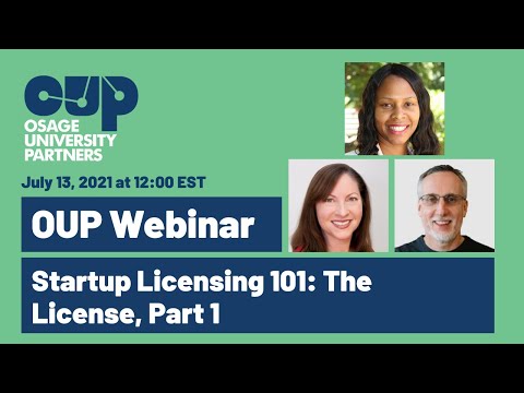 Startup Licensing 101: The License, Part 1