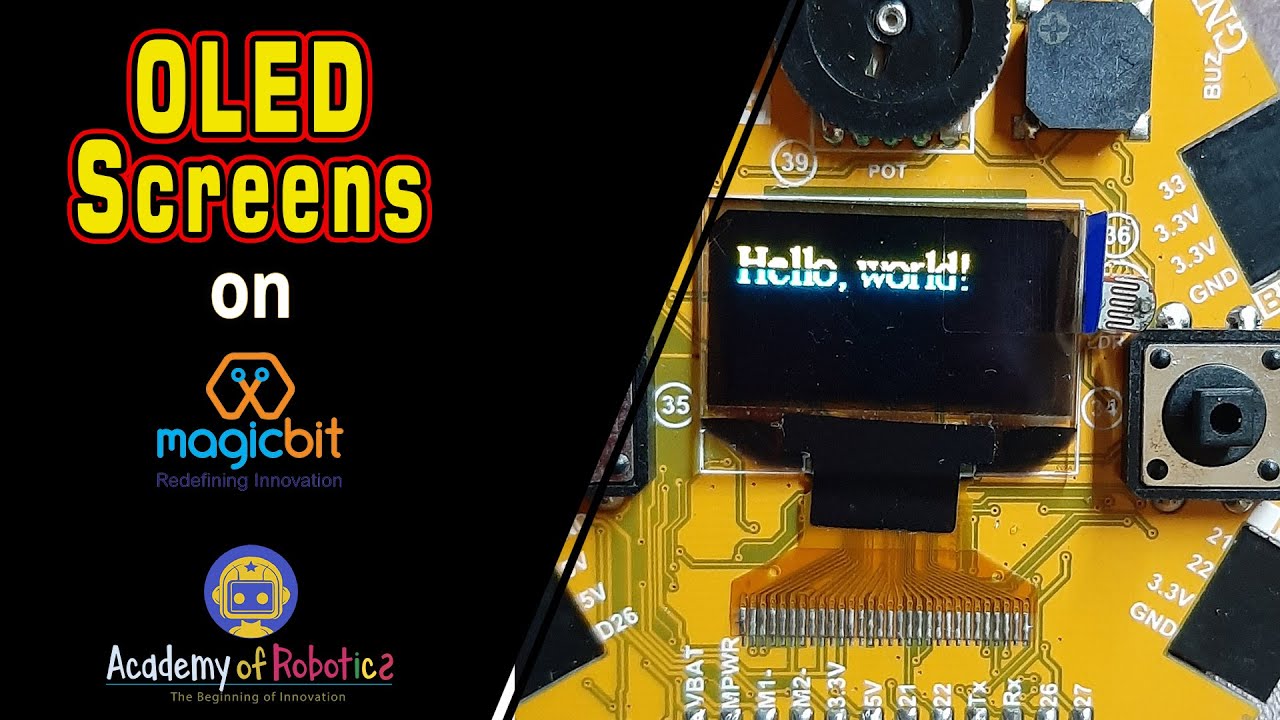 OLED Screen on Magicbit
