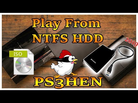 How To Play PS3 Game ISO On NTFS HDD PS3HEN 2019