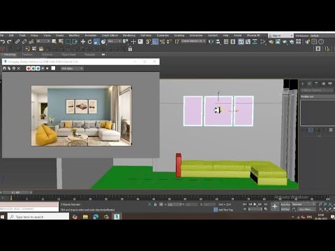 How To Model A Living Room From Scratch In 3dsmax For Beginners