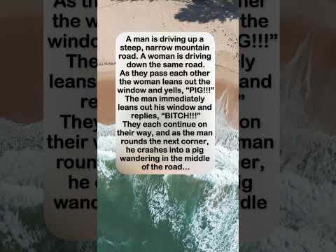 This Crazy Road Story Has a Wild Twist! Funny, quotes, jokes, humor, comedy, dating, memes, shorts