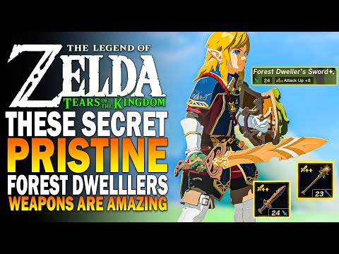 These SECRET PRISTINE Weapons Are Some Of The Best In Zelda Tears Of The Kingdom