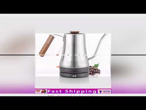 Why Everyone’s Talking About This Product! Stainless Steel Gooseneck Electric Kettle 1100W Fast Bo
