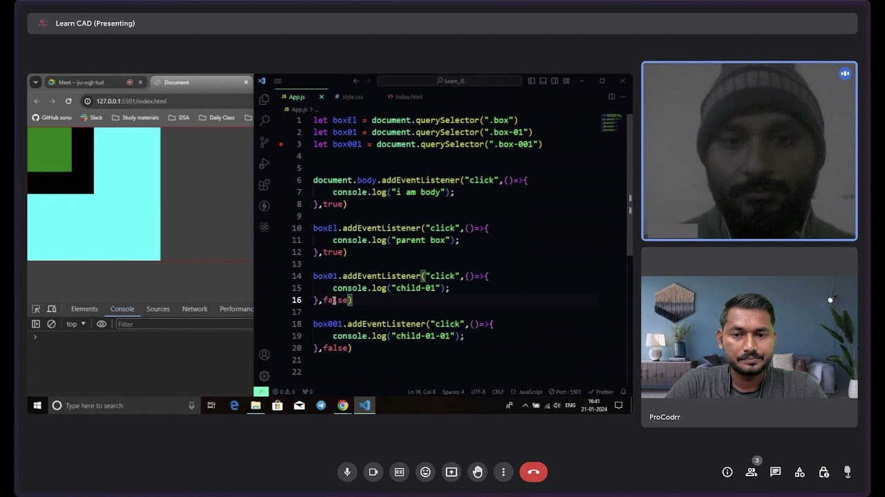 Fresher's JavaScript Interview | ProCodrr Mock Interviews