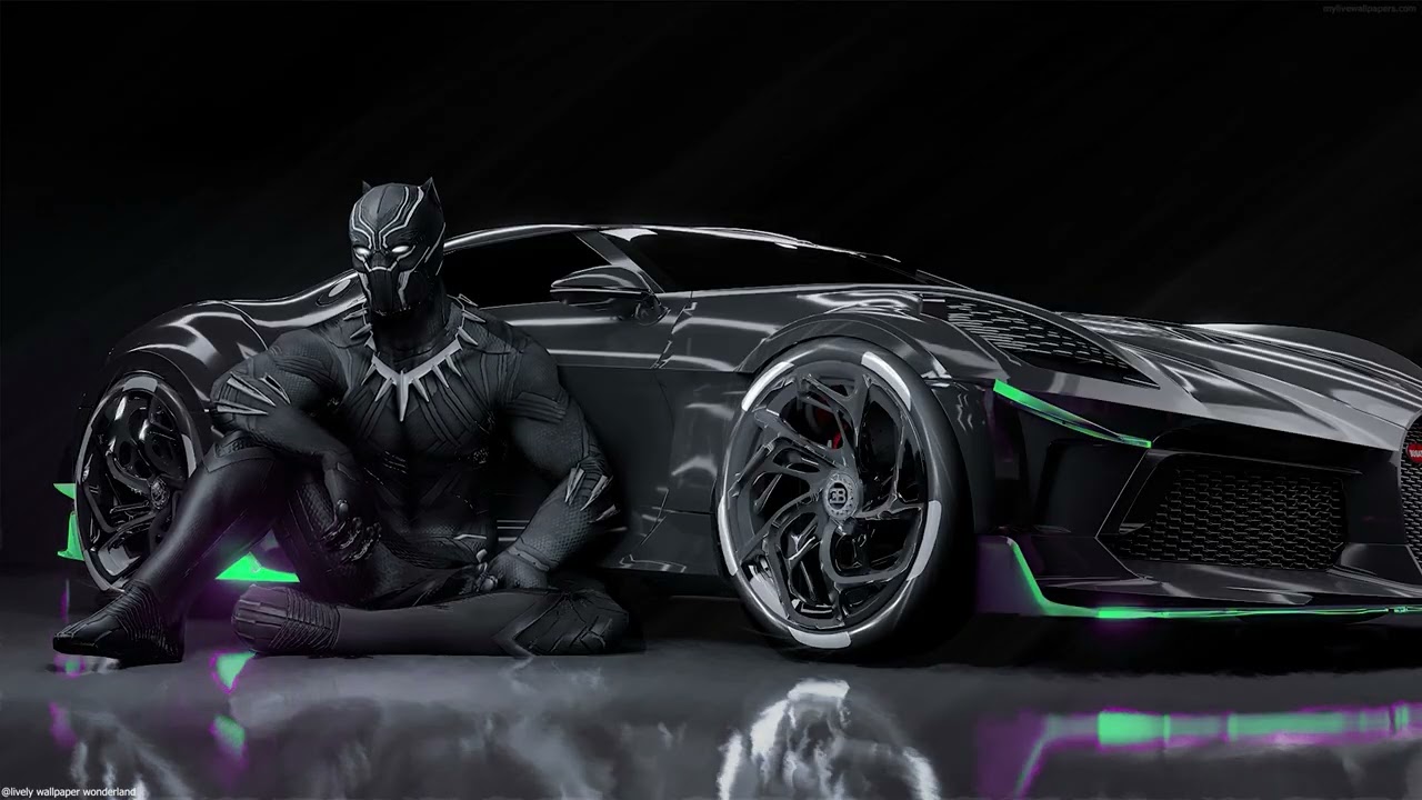 DONT MISS OUT this stunning 4K live wallpaper of Marvel Black-Panther for your desktop!