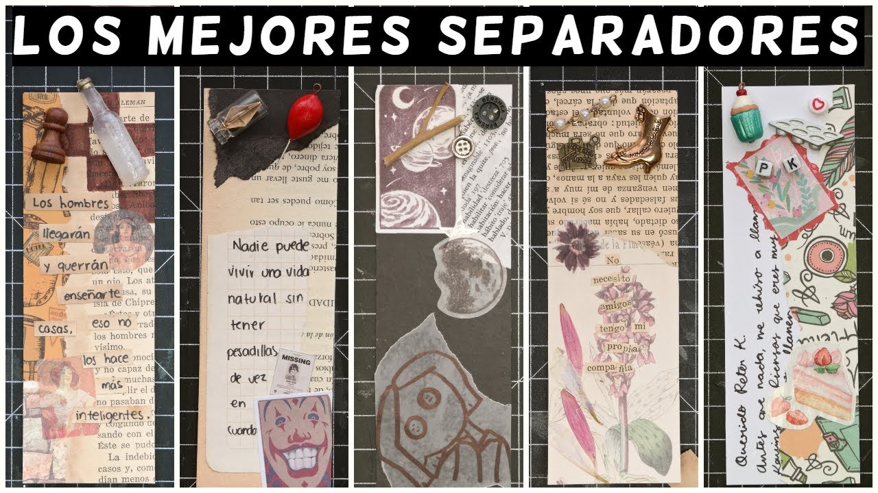 Separadores de Libros Originales -  los mejores marca páginas | Ame Mayén