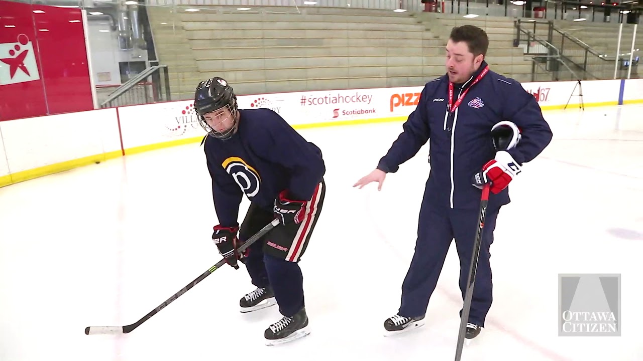 NHL skating coach shows you how to fix the most common hockey skating problem.