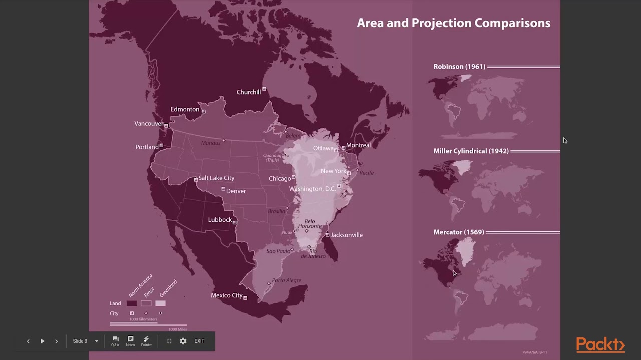 Learning Python Data Visualization: Working with Latitudes & Longitudes| packtpub.com