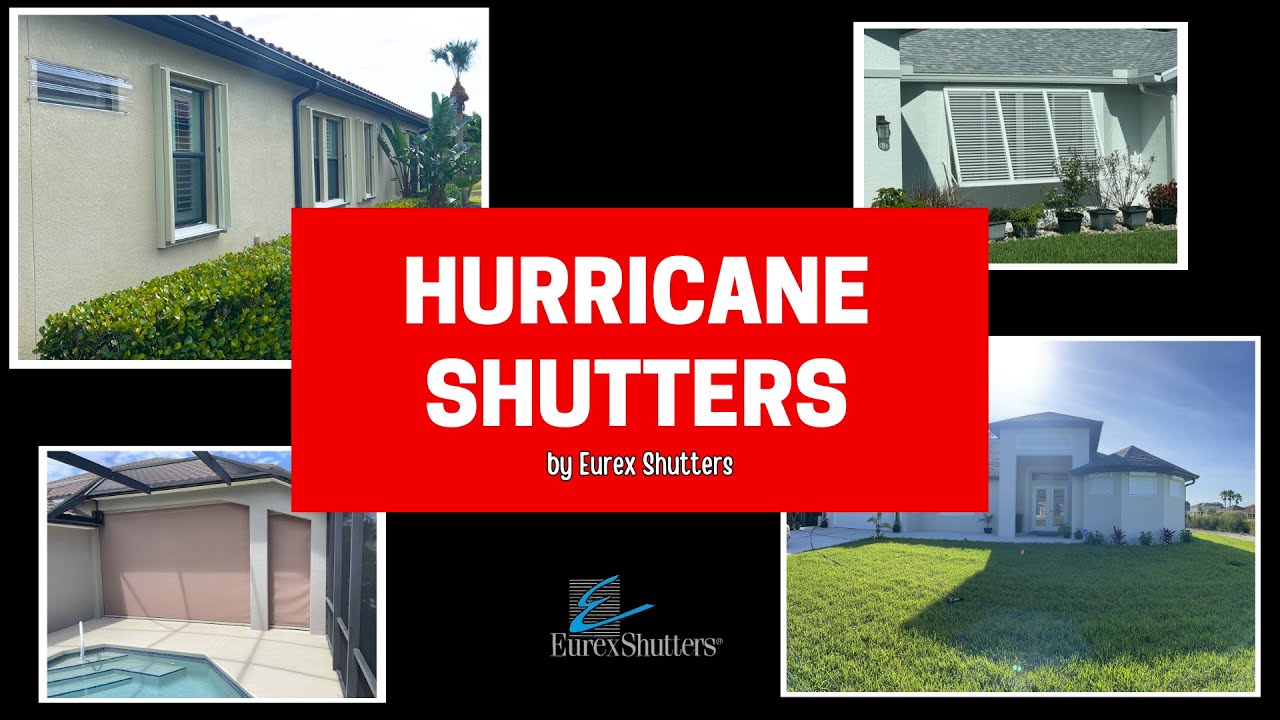 Hurricane Shutters by Eurex Shutters!