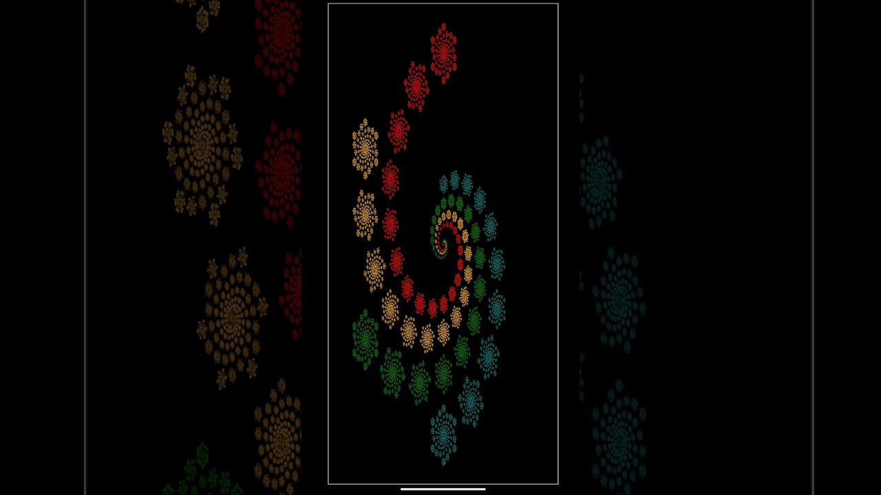 Pygame - Rangoli  || Pygame python tutorial #python #pygame