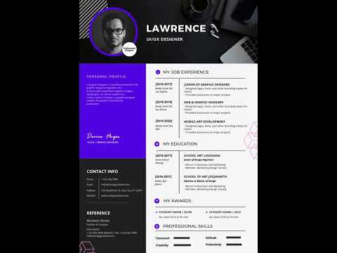 Modern UI/UX Designer Resume CV_ Modern Design