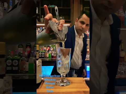 Cocktail of the day (Pernod spritzer )