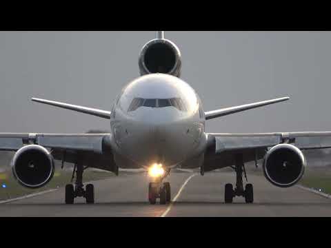 DOUGLAS MD11F , N542KD DEPARTURE , EBOS