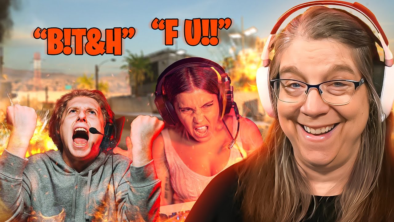 A Grandma makes people RAGE in Warzone 2