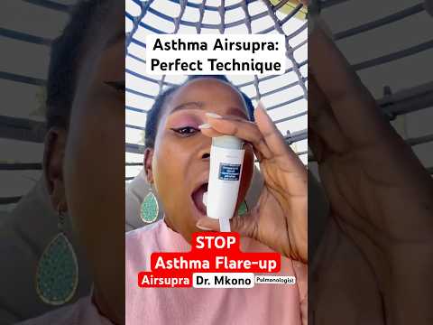 How to use Airsupra? Severe asthma. #severeasthma #inhaler