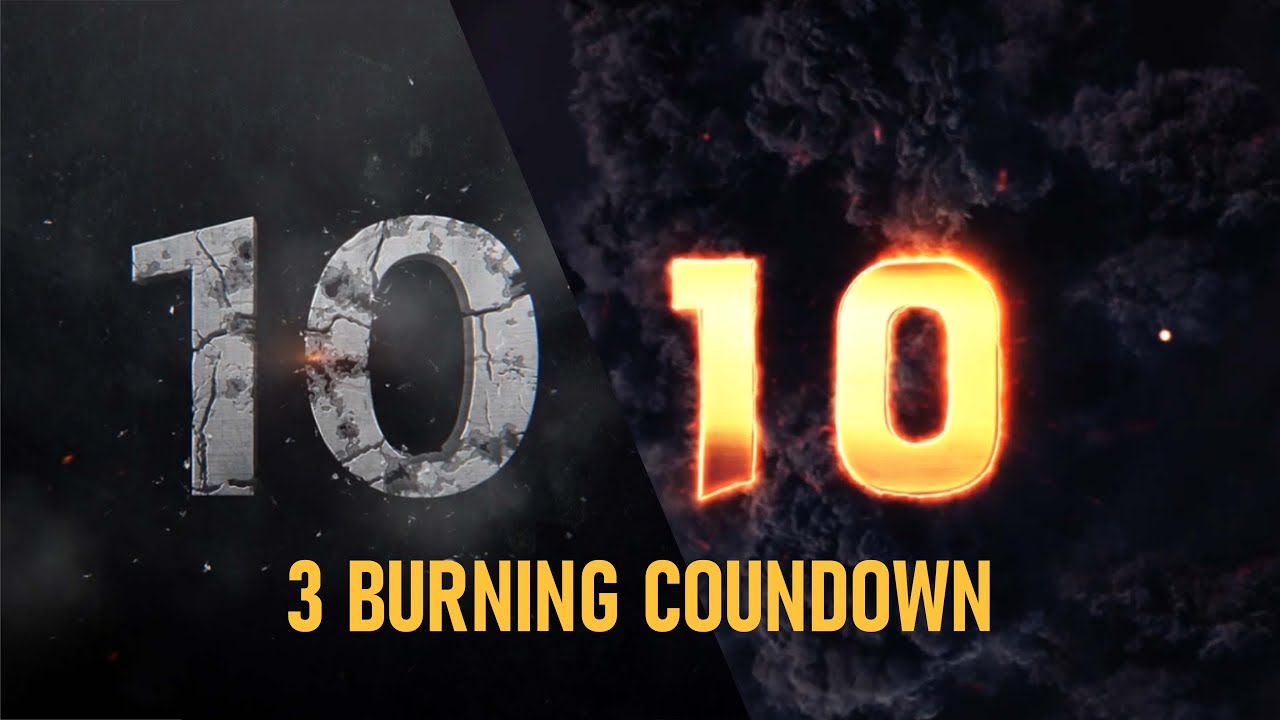 10-second countdown (Top 3 Countdowns) #3dCountdown #EpicCountdown