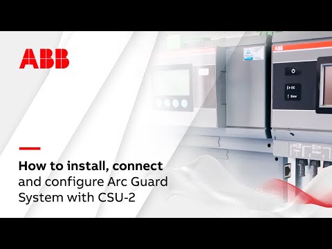 How to install, connect and configure the TVOC-2 Arc Guard System with a CSU-2 current sensing unit