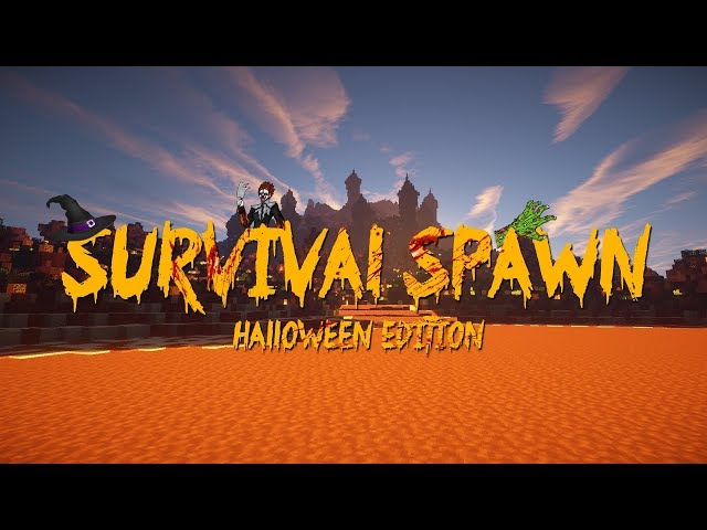Survival Spawn Halloween Minecraft Map