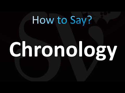 How to Pronounce Chronology (CORRECTLY!)