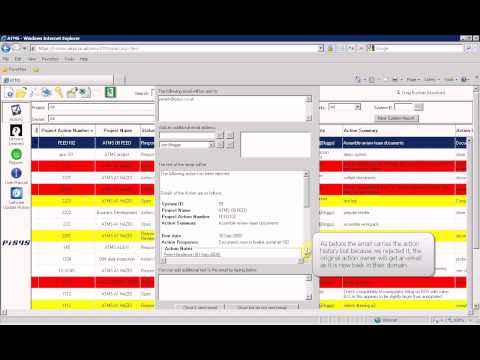 Action Tracking Software