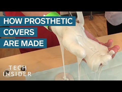 Watch Hyper-Realistic Skin Get Made for Bionic Limbs
