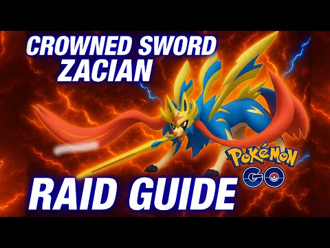 Top Counters for Crowned Sword Zacian in Pokémon GO | Raid Guide 2025