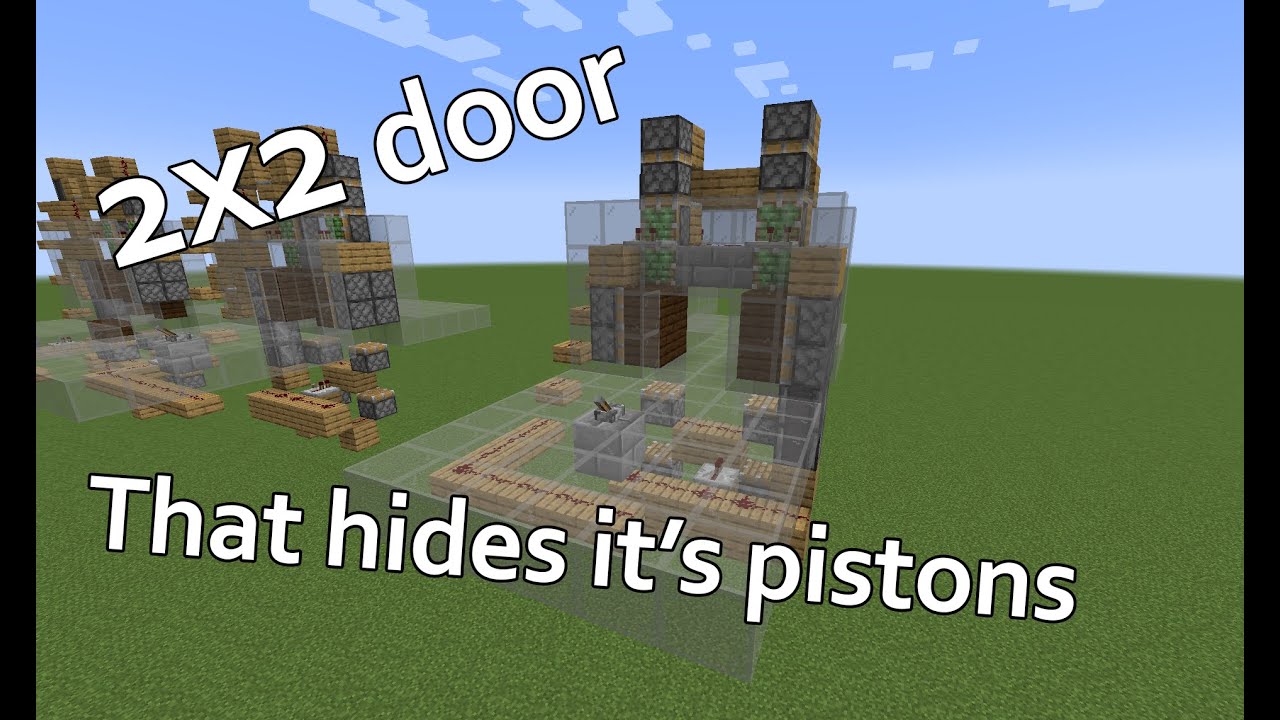 2x2 and 2x3 flush seamless Piston door!