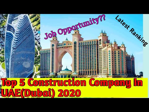 Top 5 Construction Companies In UAE(Dubai) 2020. Latest Ranking. Specialised Civil