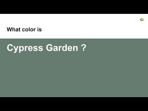 Cypress Garden color #667c71 hex color - Green color - Warm color 667c71