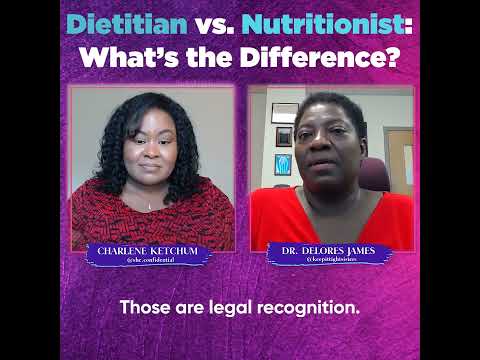 Dietitian vs Nutritionist