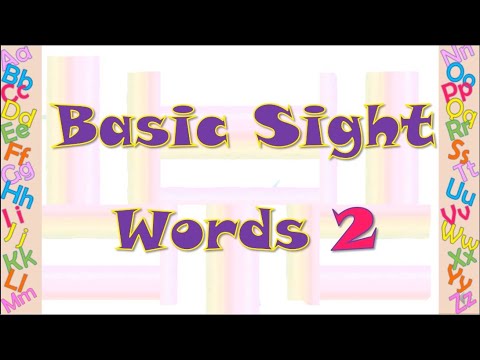 Basic Sight Words 2 | 2-letter word ending in vowels "e,o", and consonant "y" | Liy Learns Tutorial