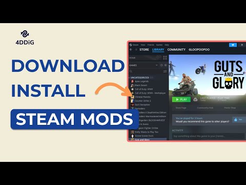 【Tutorial】How To Download Steam Workshop Mods | Subscribe Mods To Game From Steam