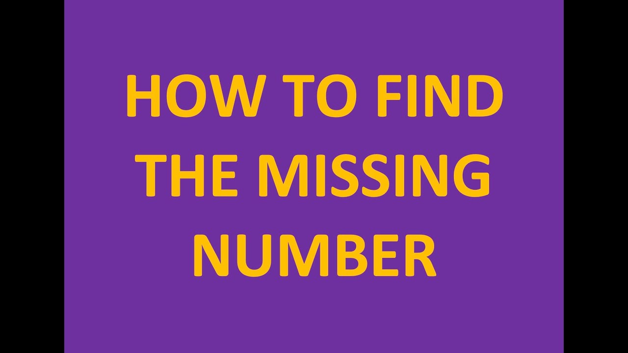Find Missing Number (numbers up to 15) - subtraction 2