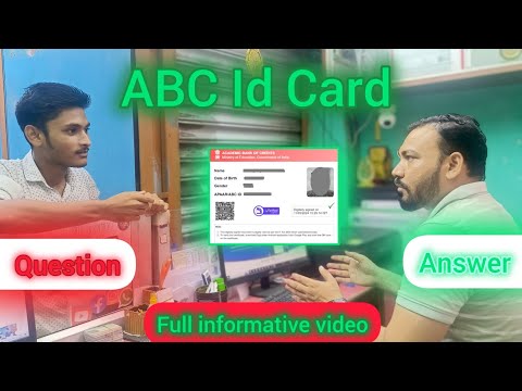 ABC Id Card Full Information & Guide