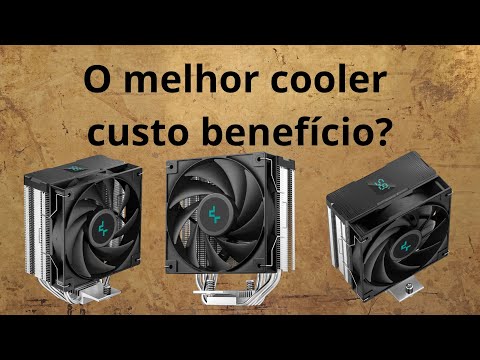 Unboxing e teste do deepcool ag400